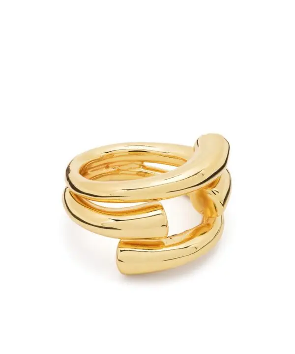 Federica Tosi Stacked Tube Ring - Gold