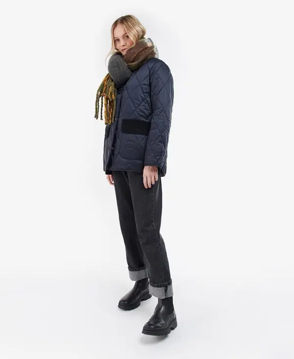Barbour Tartan-check Knit Scarf