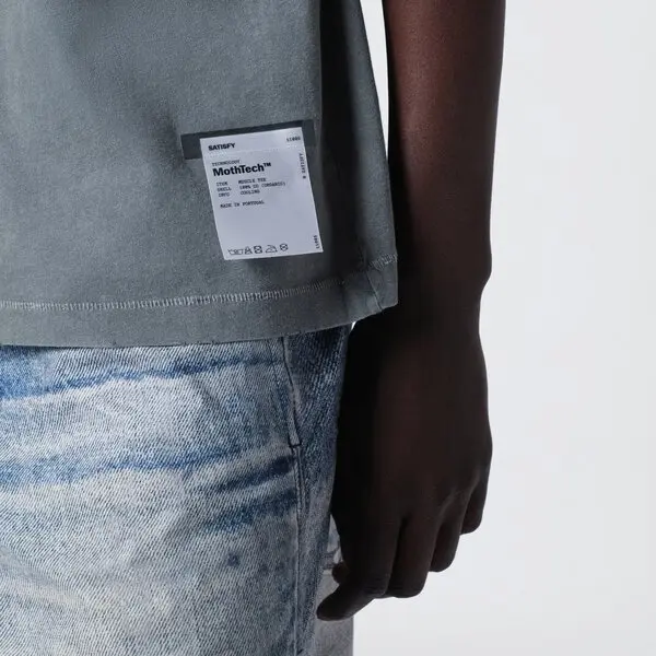 Satisfy Mothtech Distressed Sleeveless T-shirt