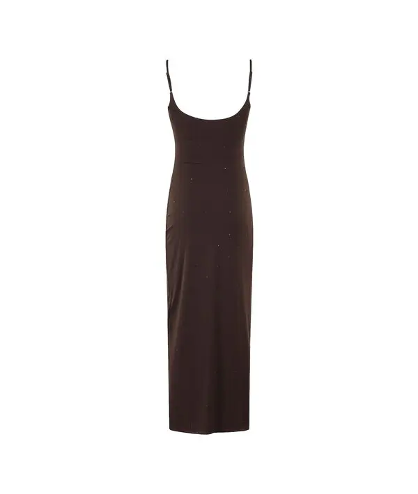 MC2 SAINT BARTH Spaghetti Strap Dress - Black