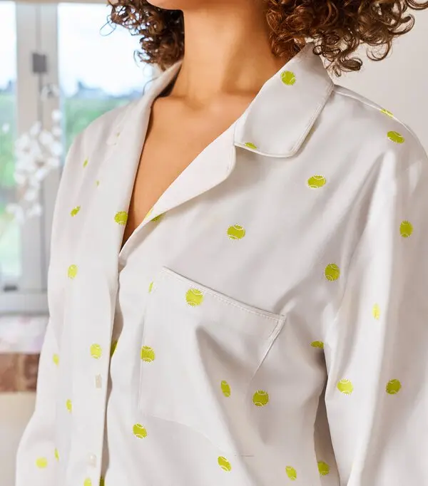 CHRISTY X Wimbledon Tennis Ball Pyjama Set