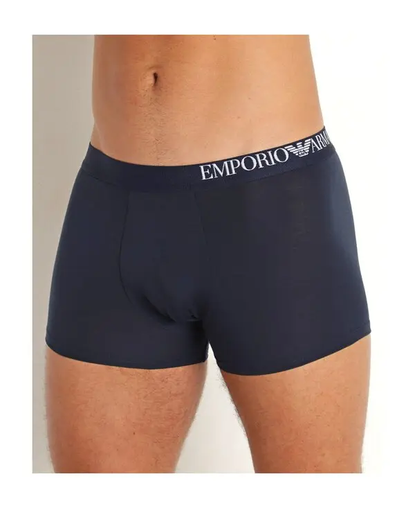 Emporio Armani Logo Boxer Three-piece Pack - Black