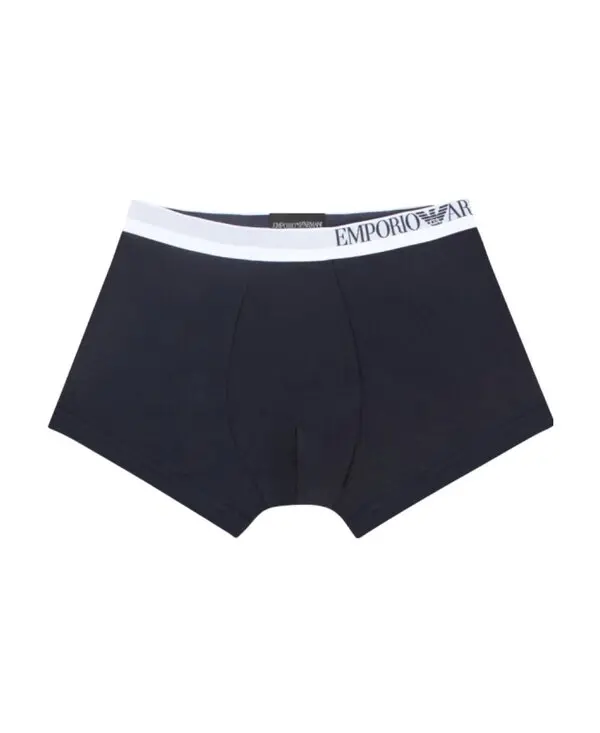 Emporio Armani Logo Boxer Three-piece Pack - Black