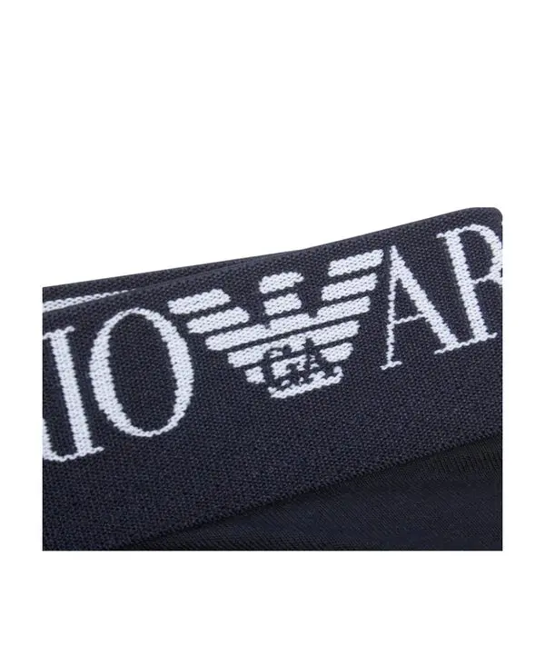 Emporio Armani Logo Boxer Three-piece Pack - Black