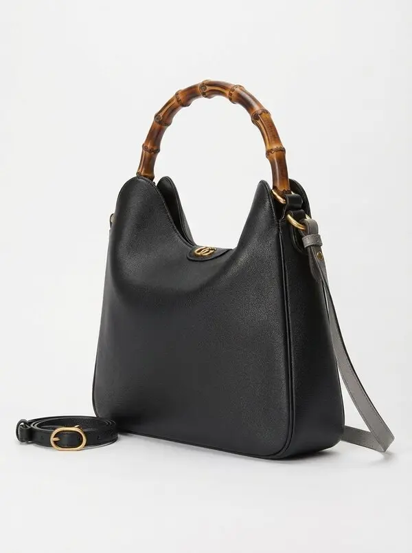 Gucci Diana Medium Shoulder Bag - Black