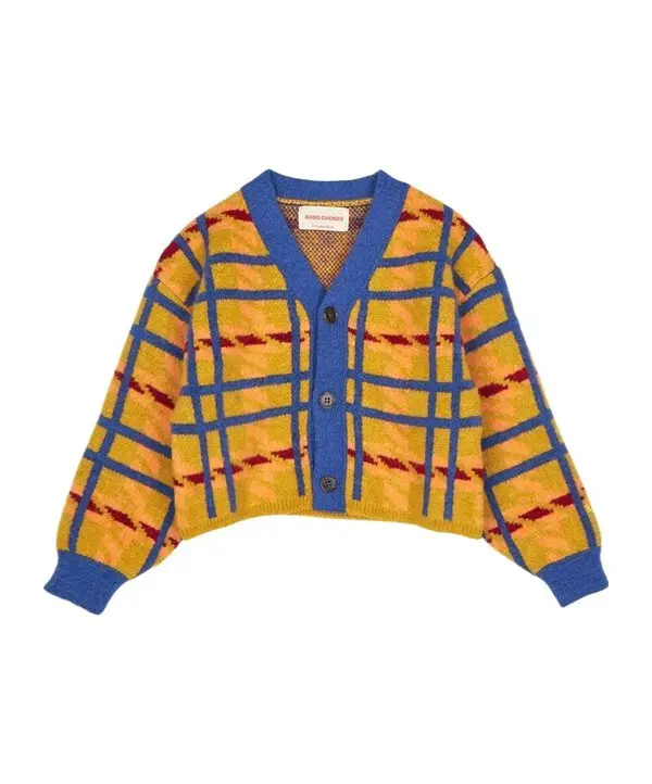 BOBO CHOSES Logo-embroidered Cardigan - Multicolor