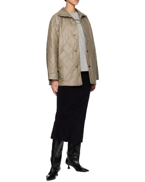 GANNI Quilted Jacket