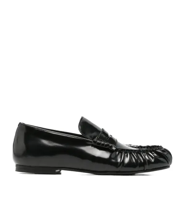 ALOHAS Penny Loafers - Black