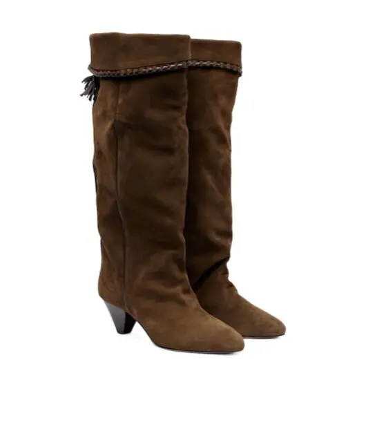 Isabel Marant Étoile Suede Knee-high Boots