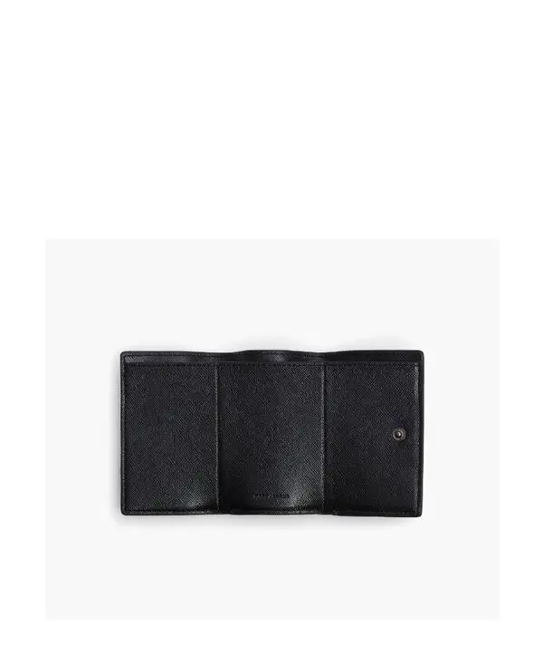 Marc Jacobs Logo Plaque Mini Trifold Wallet