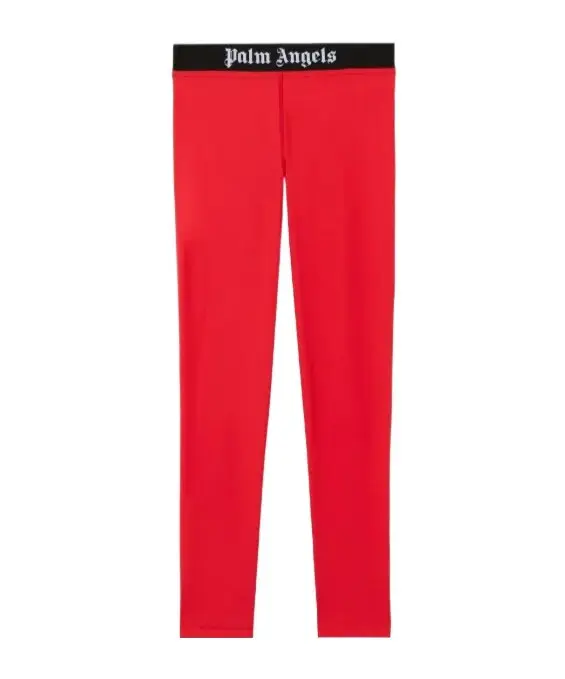 Palm Angels Logo Elasticated Leggings