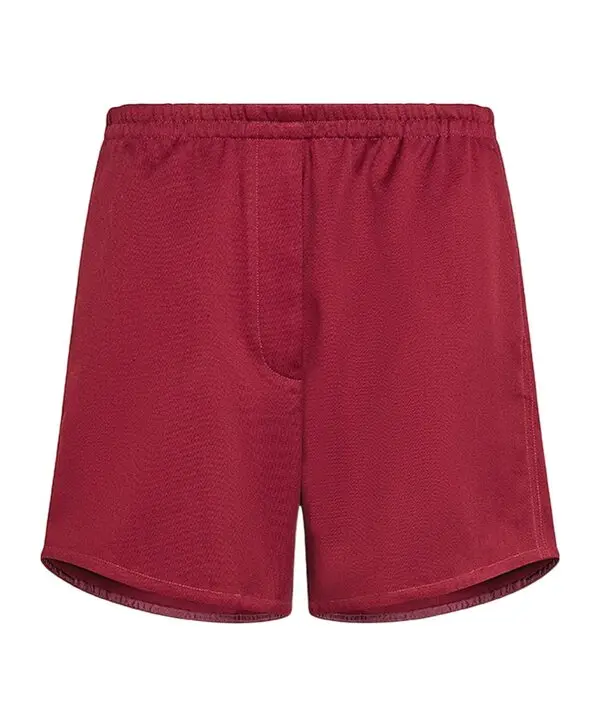 FORTE_FORTE Cotton Shorts - Ruby