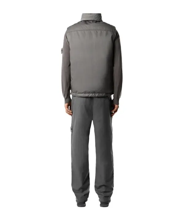 Stone Island Regular-fit Chino Trousers With Natural Weather Protection