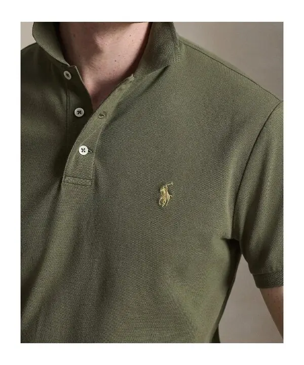 Polo Ralph Lauren Custom Fit Logo Polo Shirt