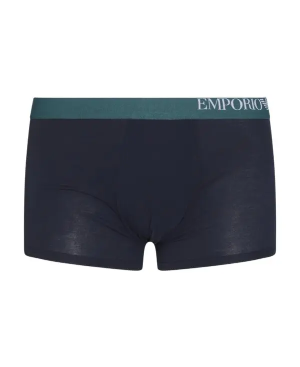 Emporio Armani Logo Underwear - Blue