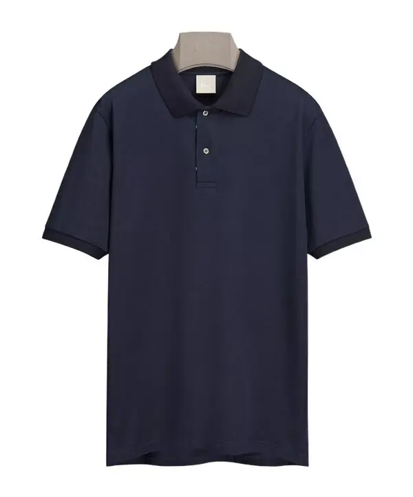 Dior Regimental Polo Shirt, Regular Fit - Blue