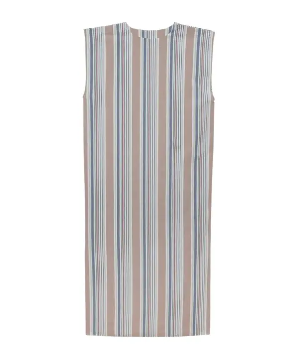 BASERANGE Striped Dress - Gray