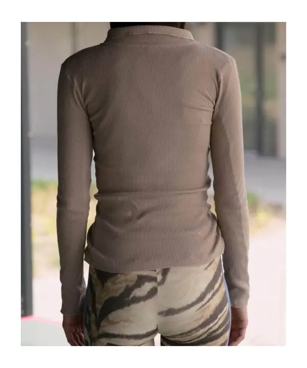 BASERANGE Iso Ribbed Button Shirt