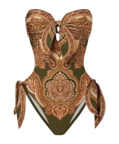 Zimmermann Mahon One-piece Swimsuit - Brown