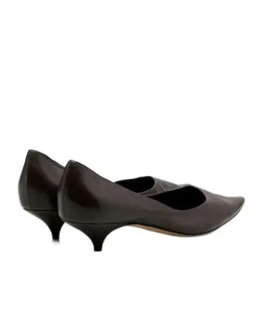 THE ROW Liisa Three Leather Pumps