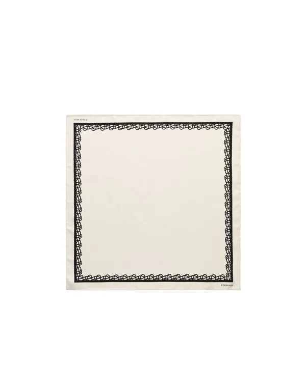BY MALENE BIRGER Square Silk Scarf - Snow-white