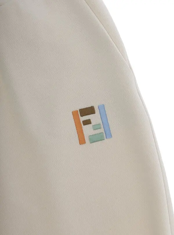 Fendi Elastic Waist Sports Pants
