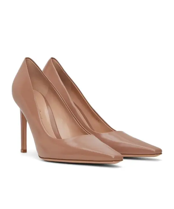 GIANVITO ROSSI Pointed Square Toe Stiletto High Heels