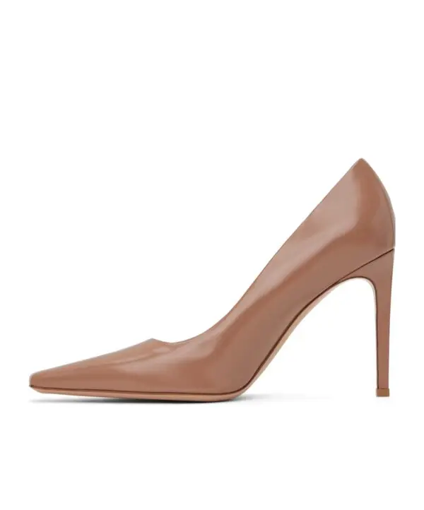 GIANVITO ROSSI Pointed Square Toe Stiletto High Heels
