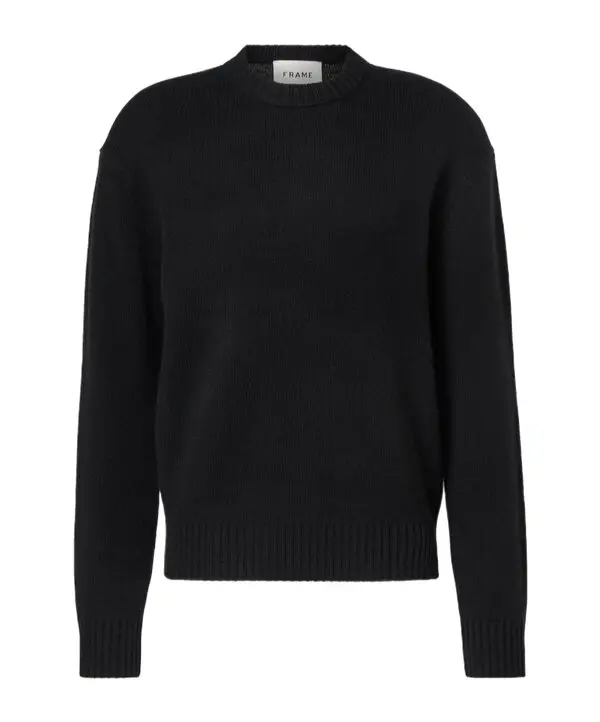 FRAME Ribbed Crew Neck Sweater