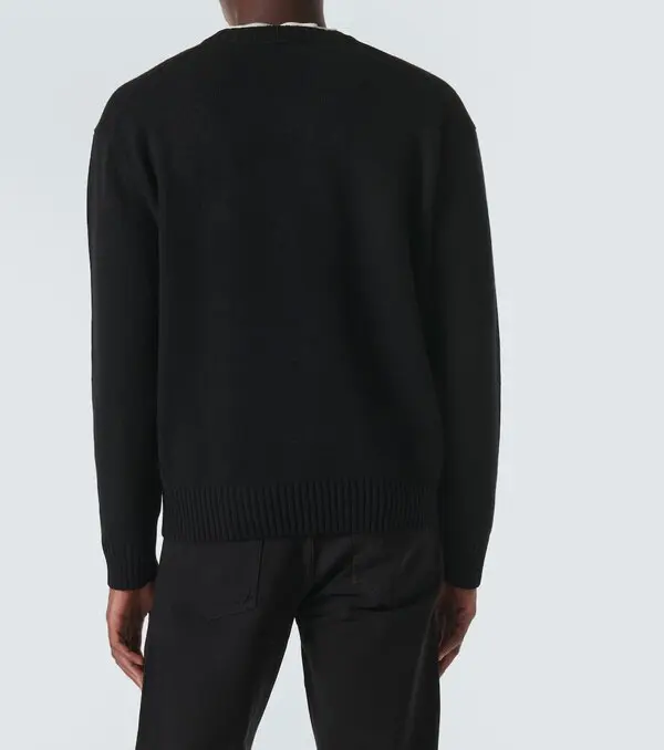 FRAME Ribbed Crew Neck Sweater
