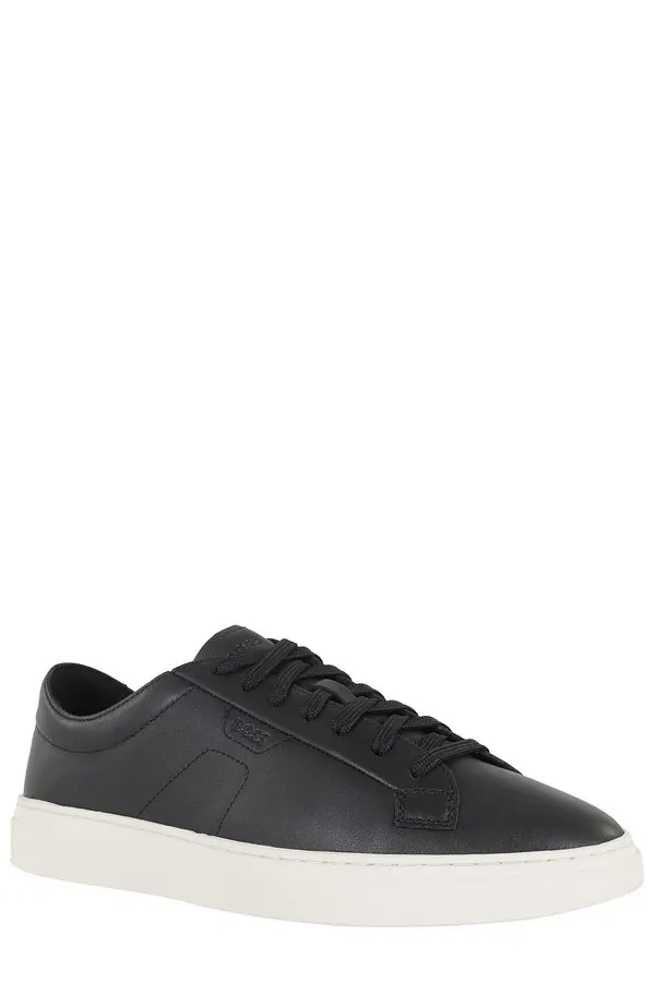 Hugo Boss Logo Debossed Lace-up Sneakers