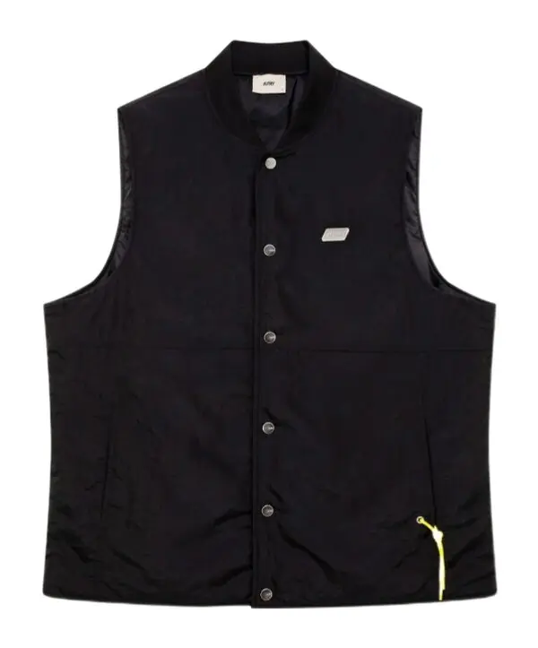 AUTRY Padded Gilet - Black