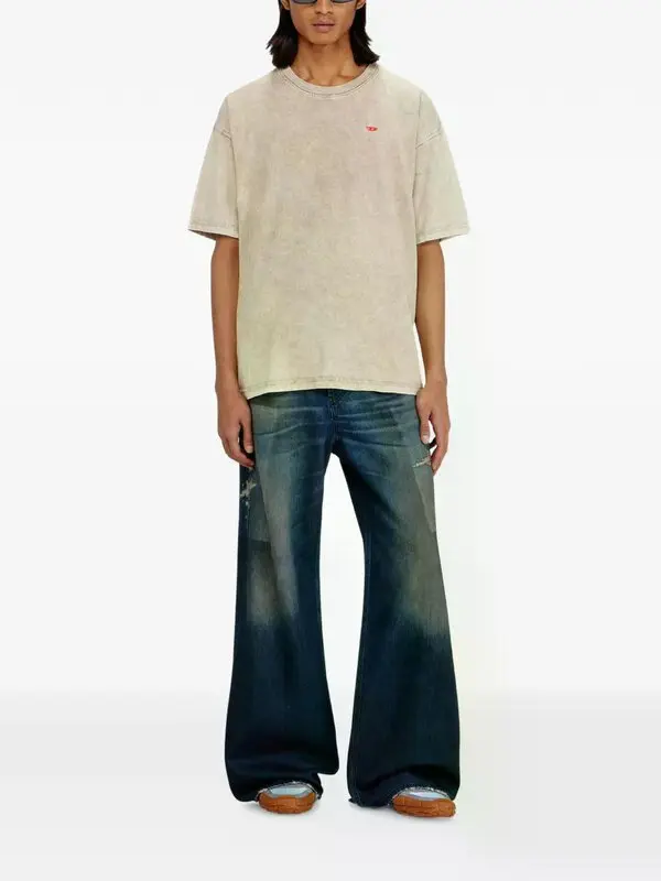 DIESEL® Logo-patch Cotton T-shirt