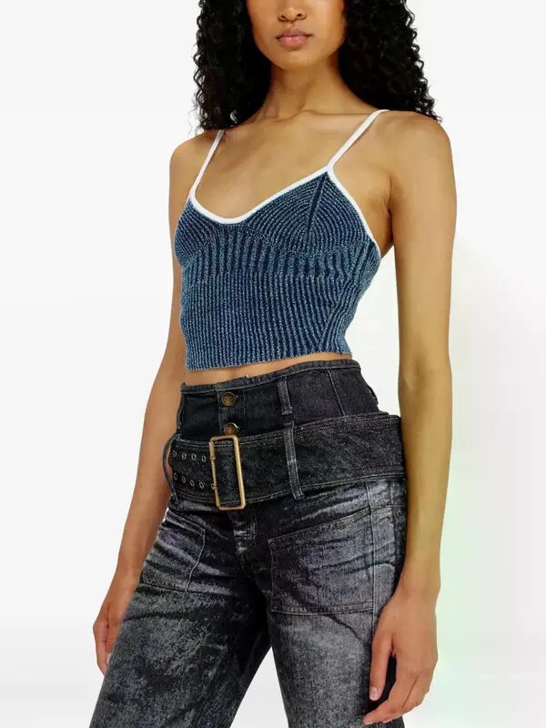 DIESEL® Bouclé-knit Top