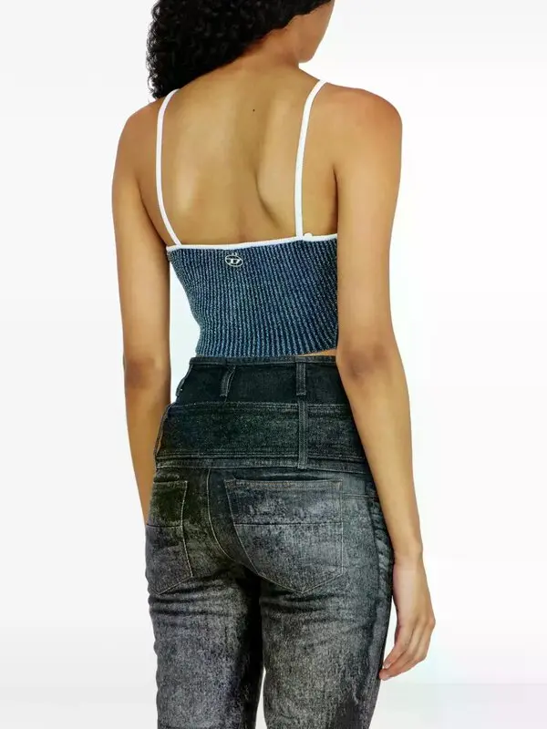 DIESEL® Bouclé-knit Top