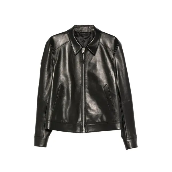 TOM FORD Leather Jacket - Black