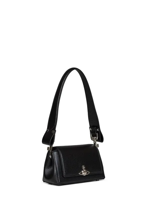 VIVIENNE WESTWOOD Black Hazel Small Shoulder Bag - Multicolor