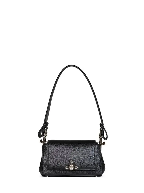 VIVIENNE WESTWOOD Black Hazel Small Shoulder Bag