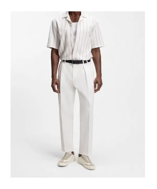 Hugo Boss Lace-up Panelled Sneakers