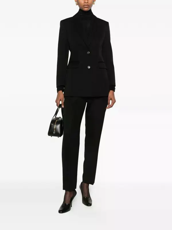 THE ROW Erazna Tailored Trousers - Black