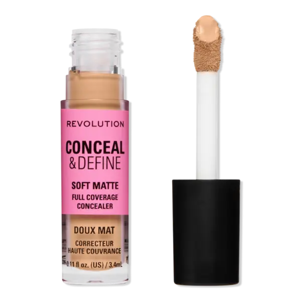 REVOLUTION BEAUTY Conceal & Define Soft Matte Full Coverage Concealer - C8.2n