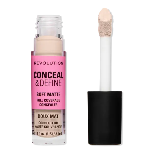 REVOLUTION BEAUTY Conceal & Define Soft Matte Full Coverage Concealer - C0.5c