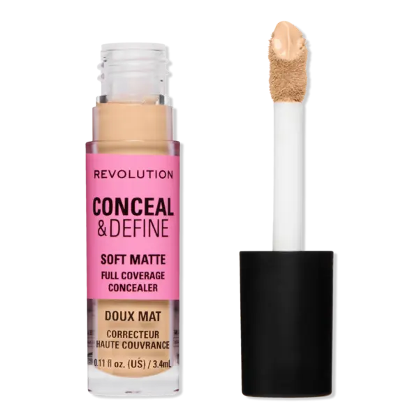 REVOLUTION BEAUTY Conceal & Define Soft Matte Full Coverage Concealer - C6n