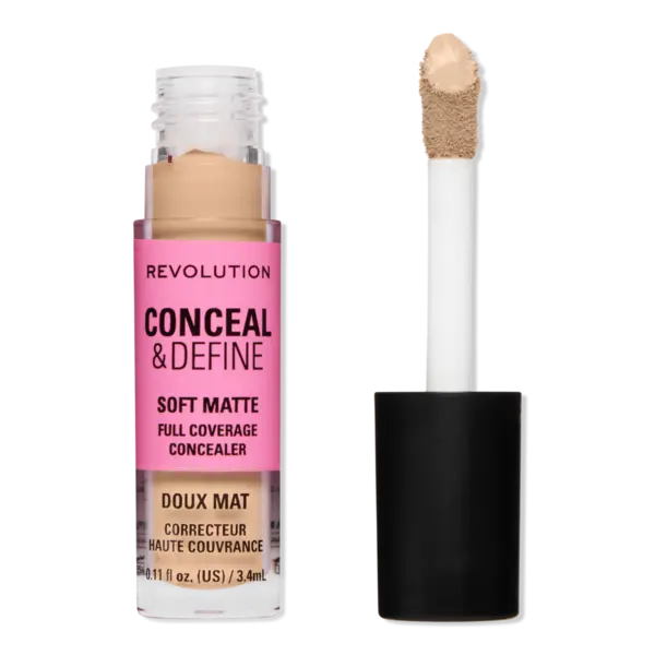 REVOLUTION BEAUTY Conceal & Define Soft Matte Full Coverage Concealer - C3n