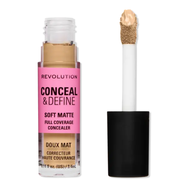 REVOLUTION BEAUTY Conceal & Define Soft Matte Full Coverage Concealer - C8.5nw