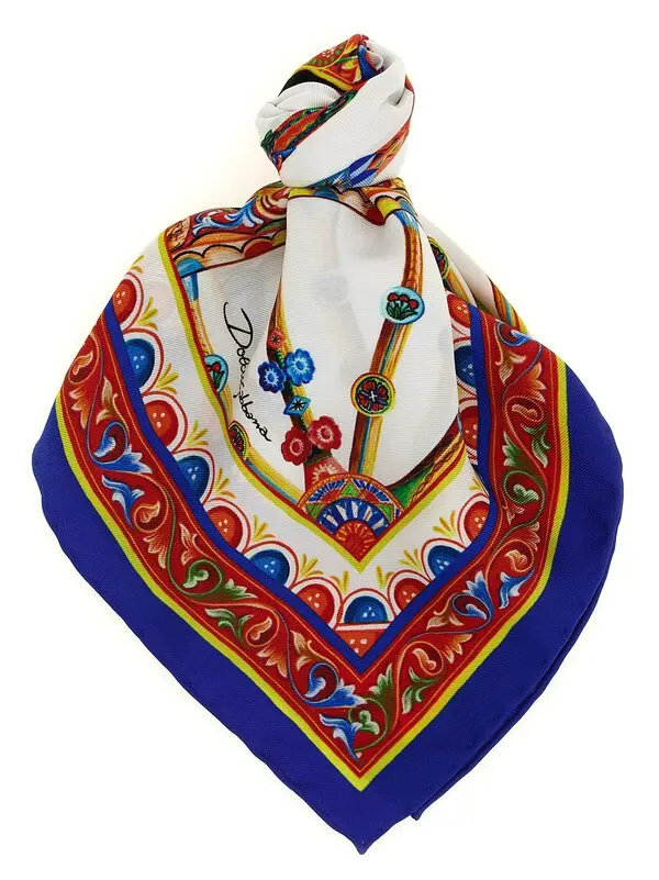 Dolce & Gabbana Carretto' Scarf - Multicolor