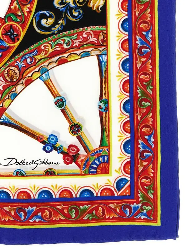 Dolce & Gabbana Carretto' Scarf - Multicolor