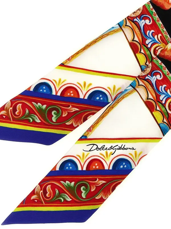 Dolce & Gabbana Bandeau 'carretto - Multicolor