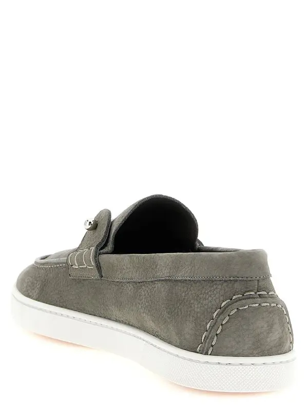 CHRISTIAN LOUBOUTIN Chambeliboat Loafers - Gray