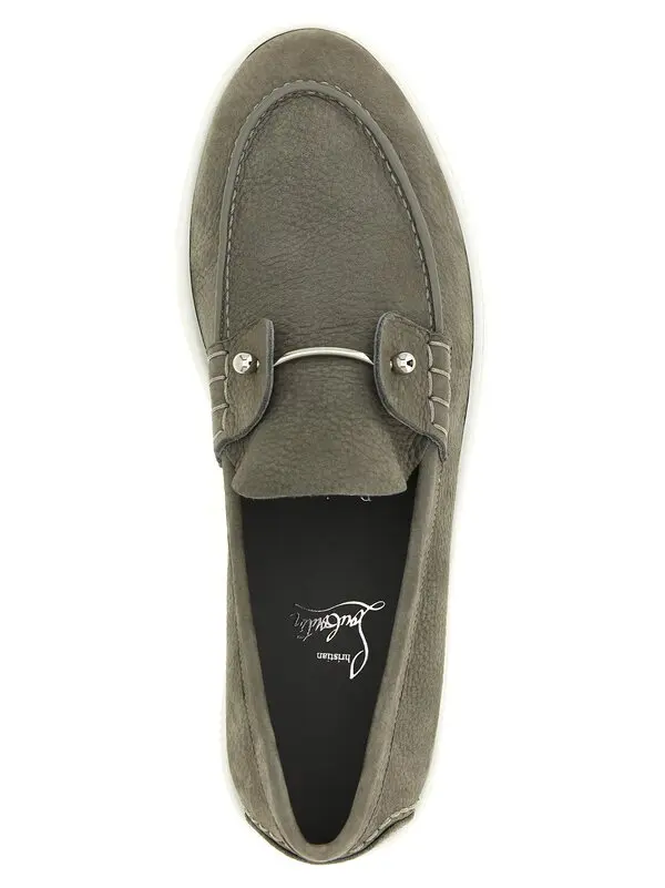 CHRISTIAN LOUBOUTIN Chambeliboat Loafers - Gray